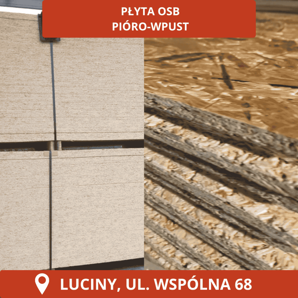 PŁYTA OSB - możliwość transportu pod wskazany adres